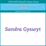 SAFE Benefit Horse Show